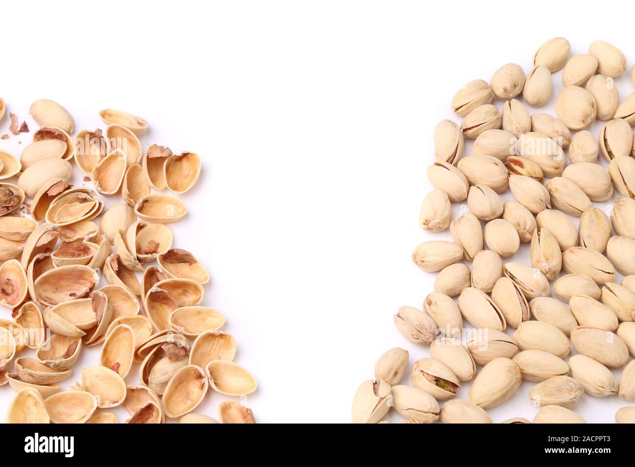 Pistachios and shells Stock Photo - Alamy