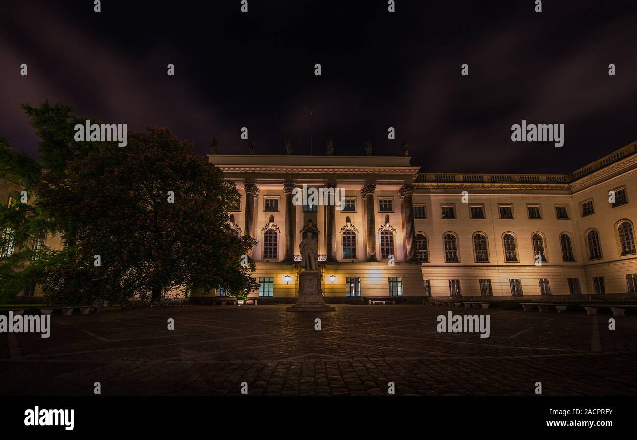 Historic facade humboldt university hi-res stock photography and images ...