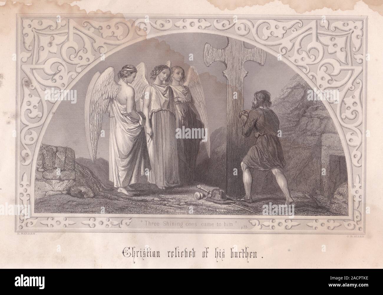 Christian relieved of his burden hi-res stock photography and images ...