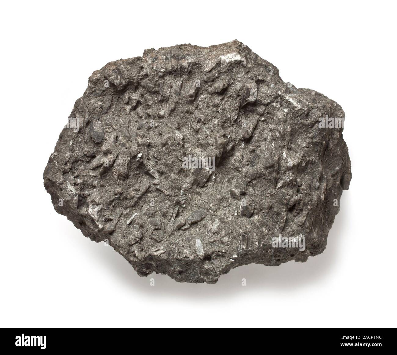 Kenyte lava. Geological specimen collected during Scott's British ...