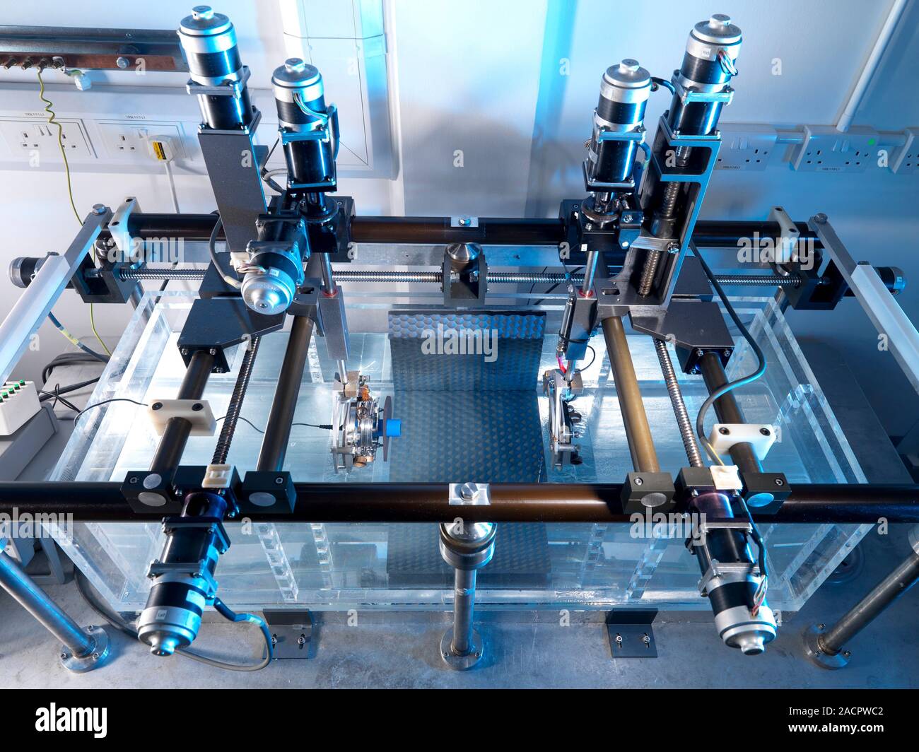 Ultrasound beam plotting equipment. This equipment is used to ...