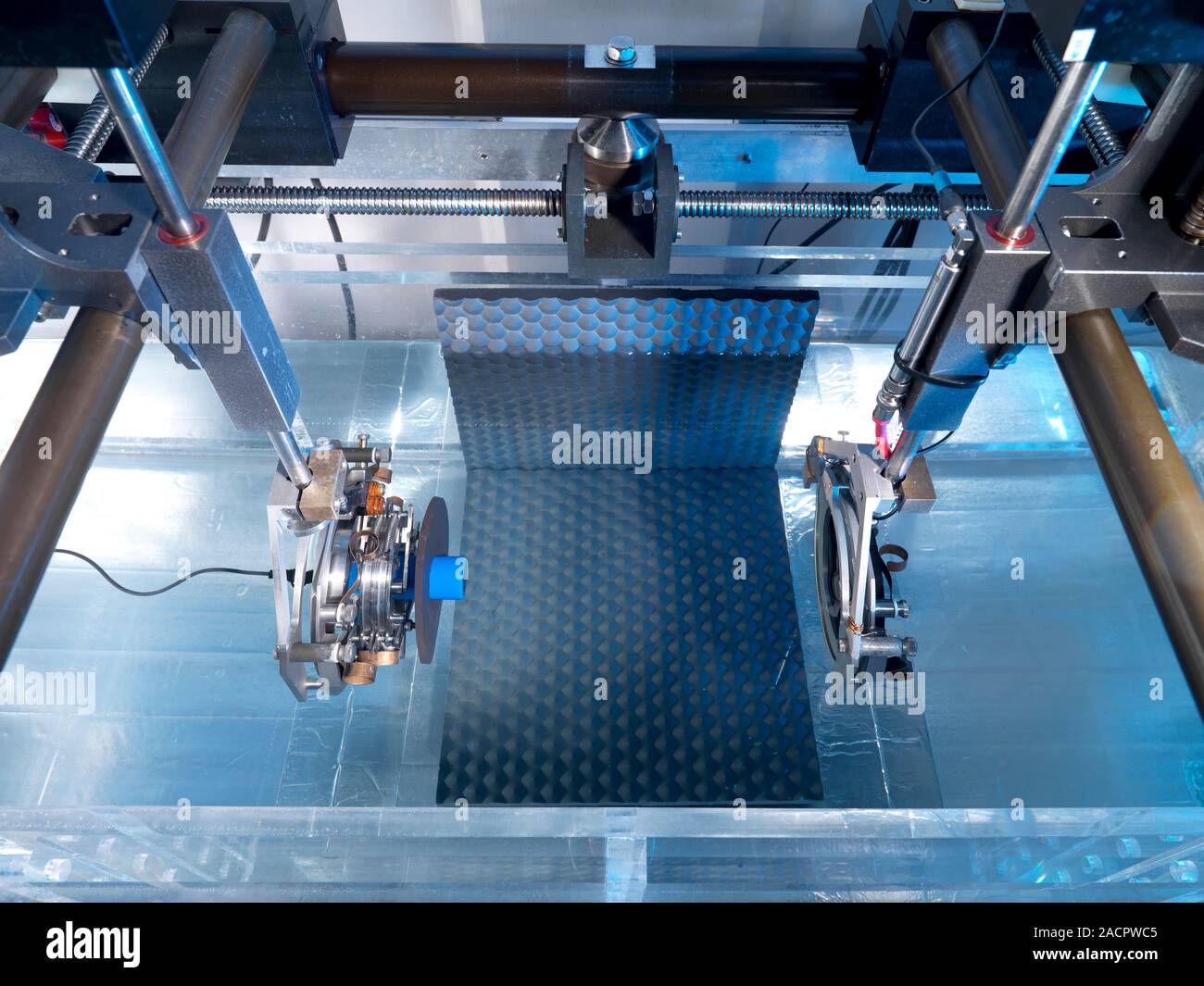 Ultrasound beam plotting equipment. This equipment is used to ...