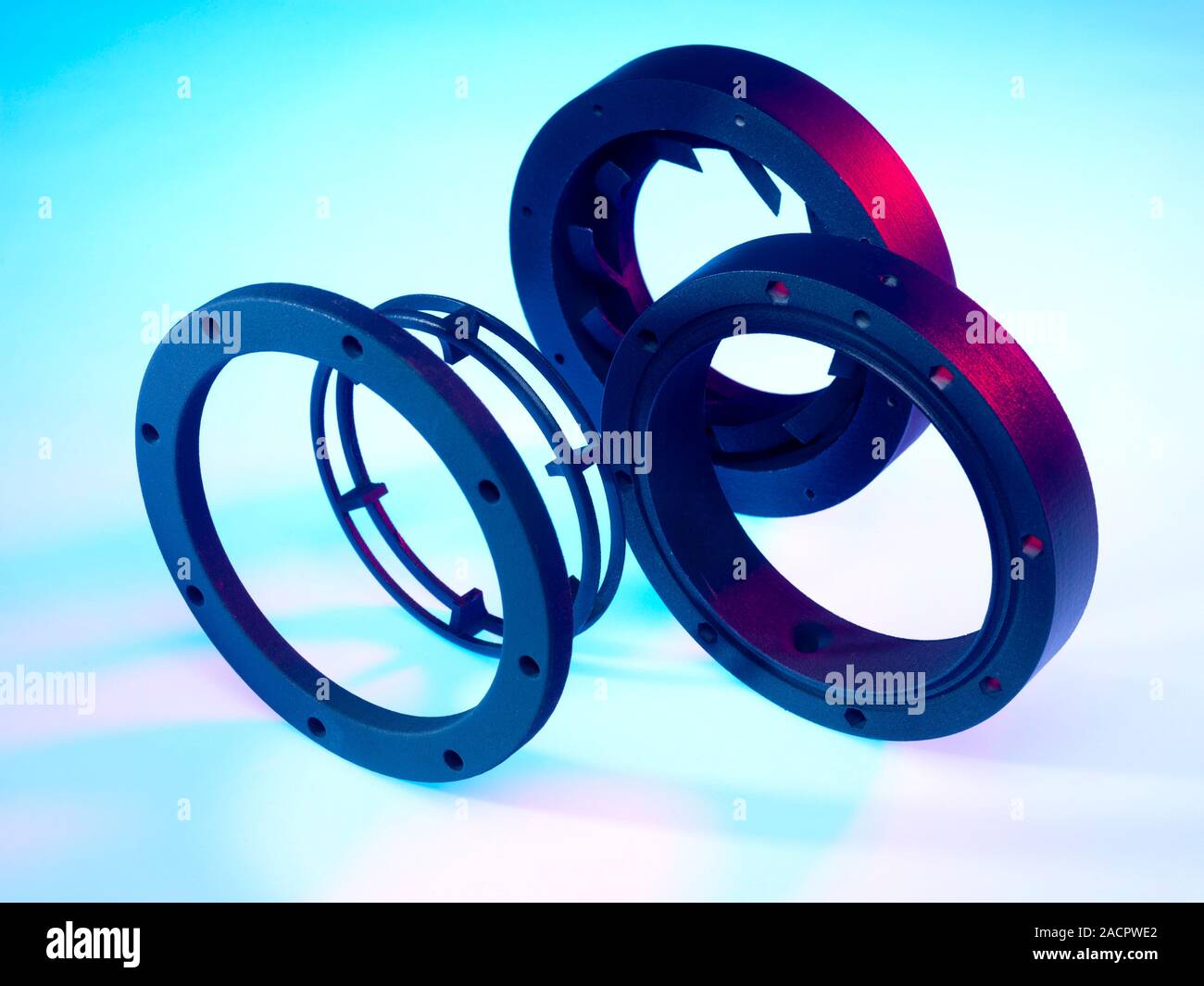 Ultrasound thermal test object casing. Expanded view of the casing used ...