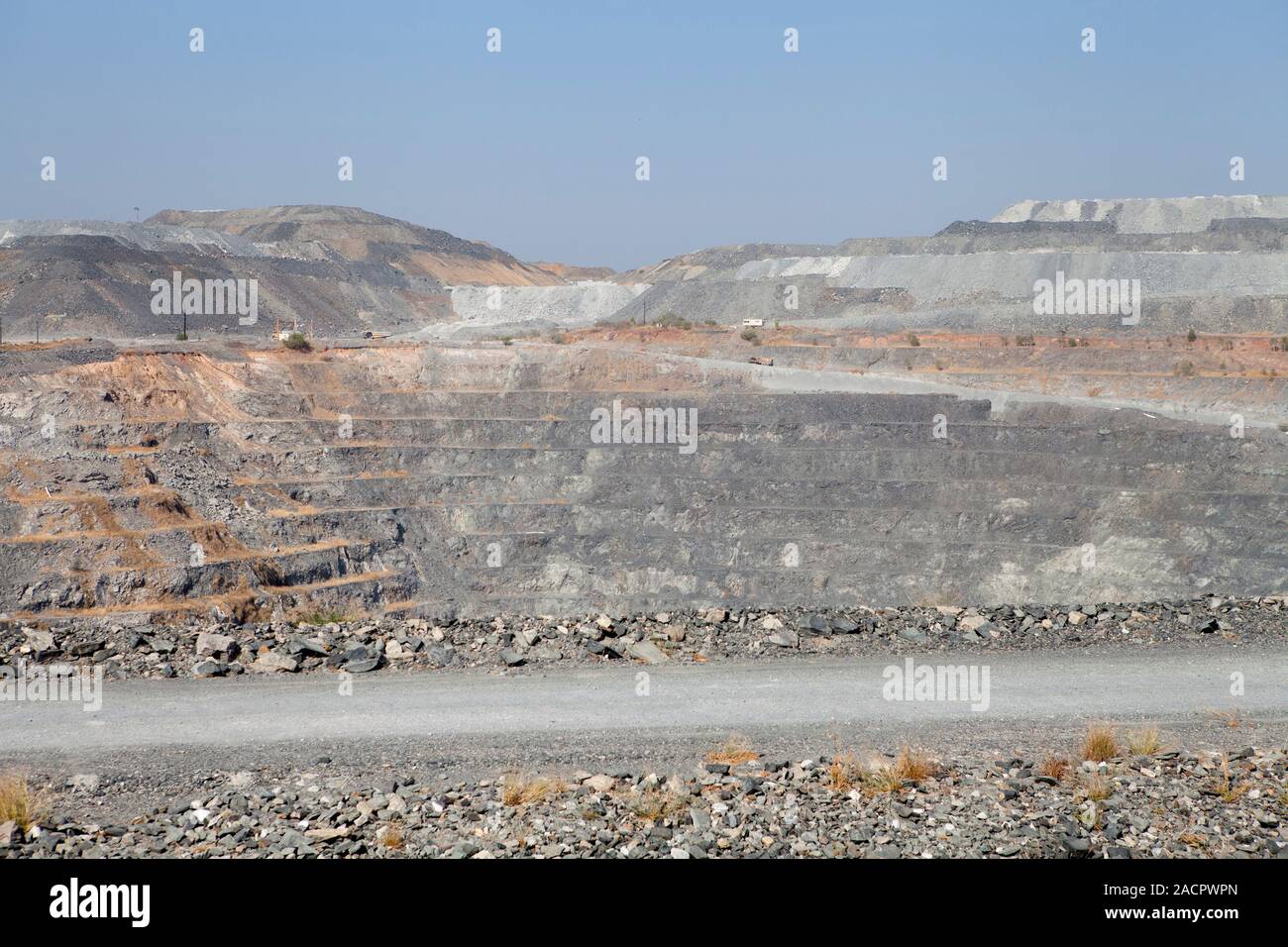 Ranger uranium oxide mine, an open pit mine in Kakadu National Park ...