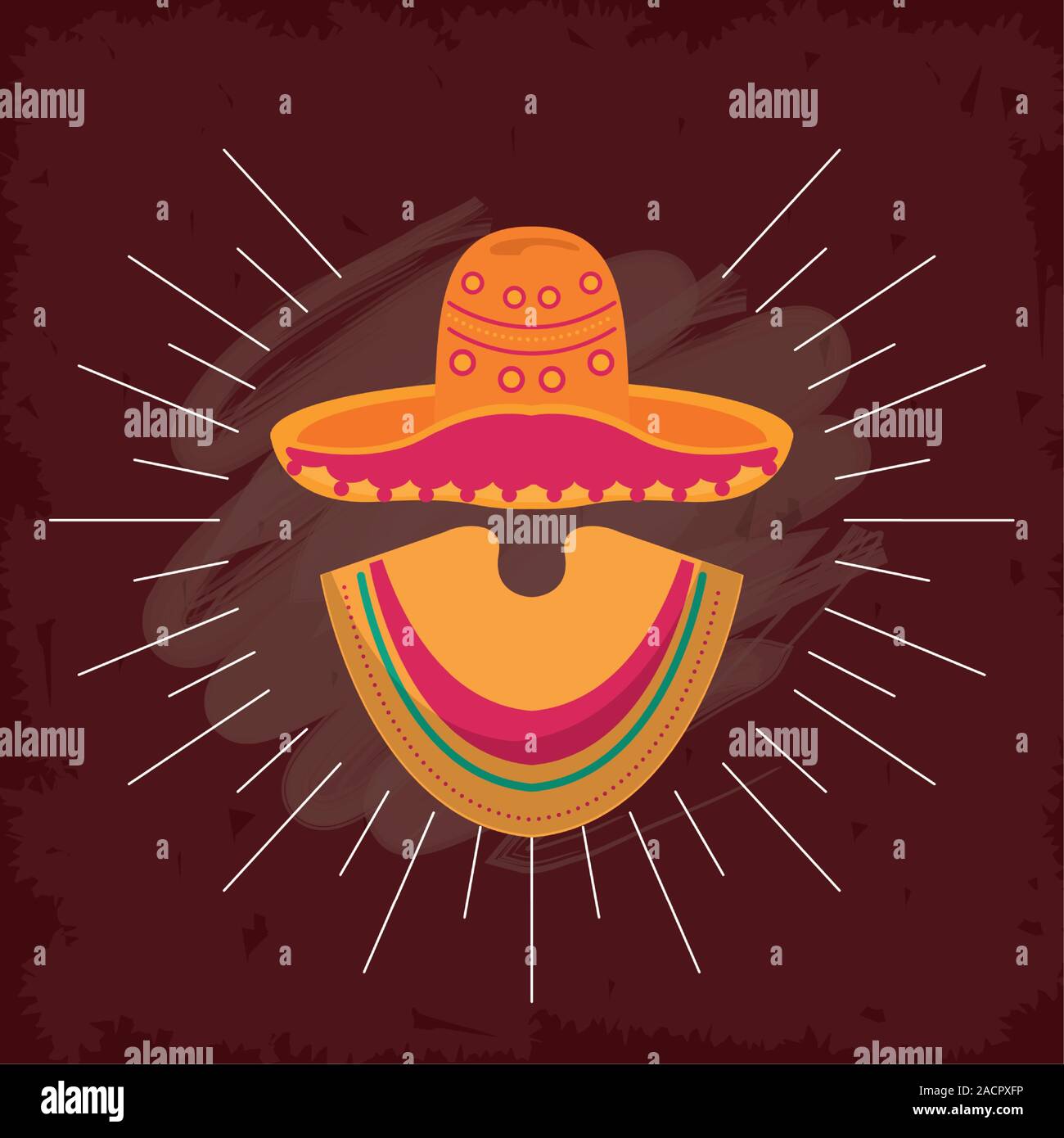Poncho Stock Vector Images - Alamy