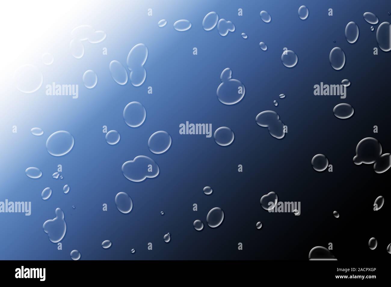 Water drops, raindrops on a disc Stock Photo - Alamy