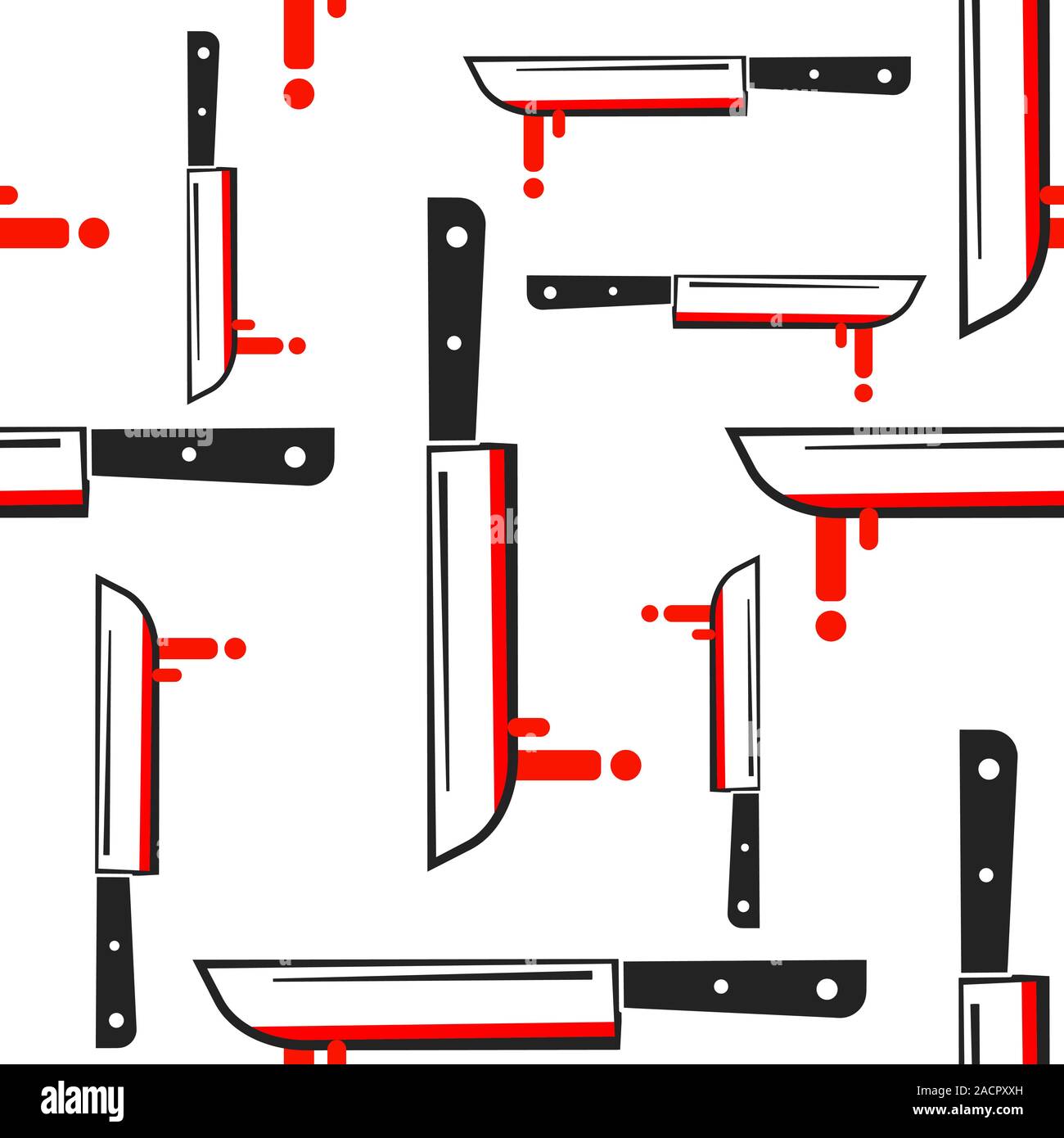 Knife Pattern, Abstract Seamless Texture Vector Art Illustration Stock ...