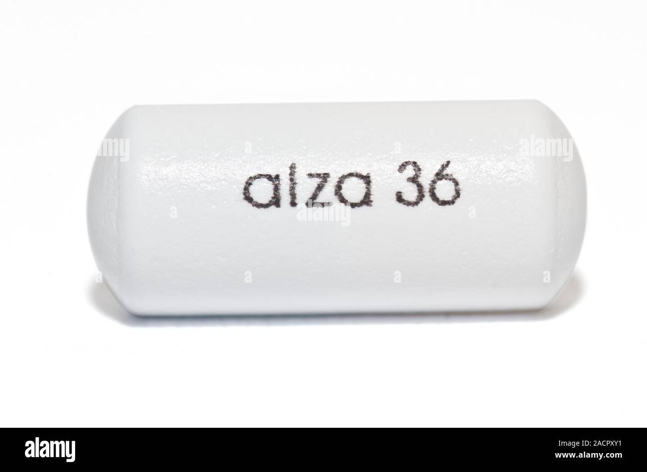 36mg tablet of Concerta XL (methylphenidate or Ritalin), a prolonged ...