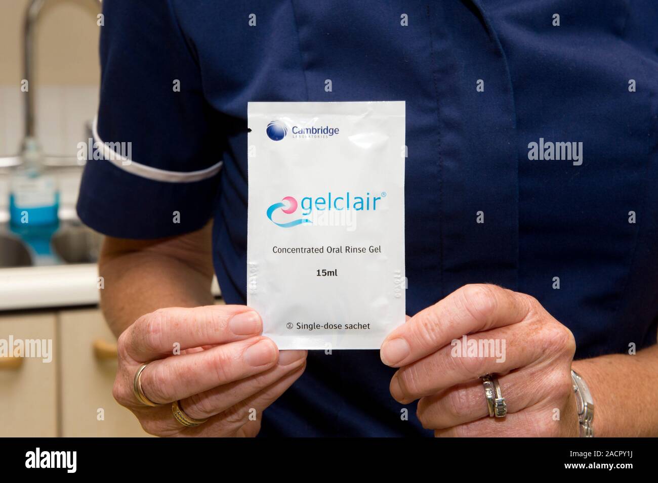 Gelclair mouth (oral) gel, a gel that forms a protective film over ...