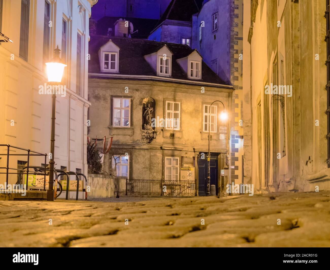 Vienna. Austria. Greek alley Stock Photo - Alamy