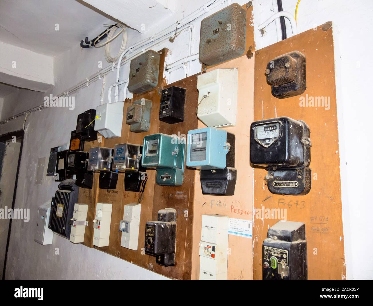 Old electricity hi-res stock photography and images - Alamy
