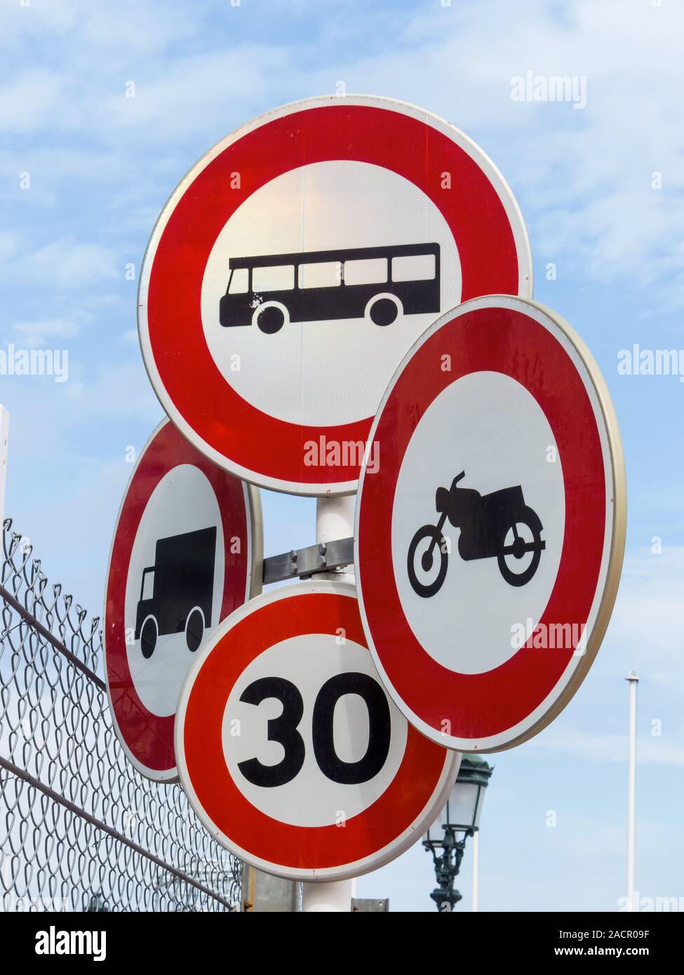 Various traffic signs Stock Photo - Alamy
