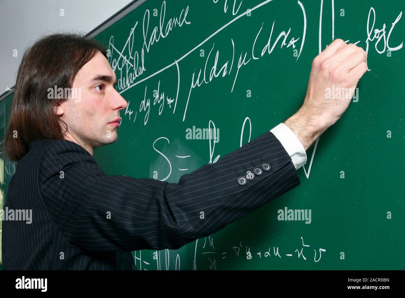 Cedric Villani (born 1973). Portrait of the French mathematician Cedric ...