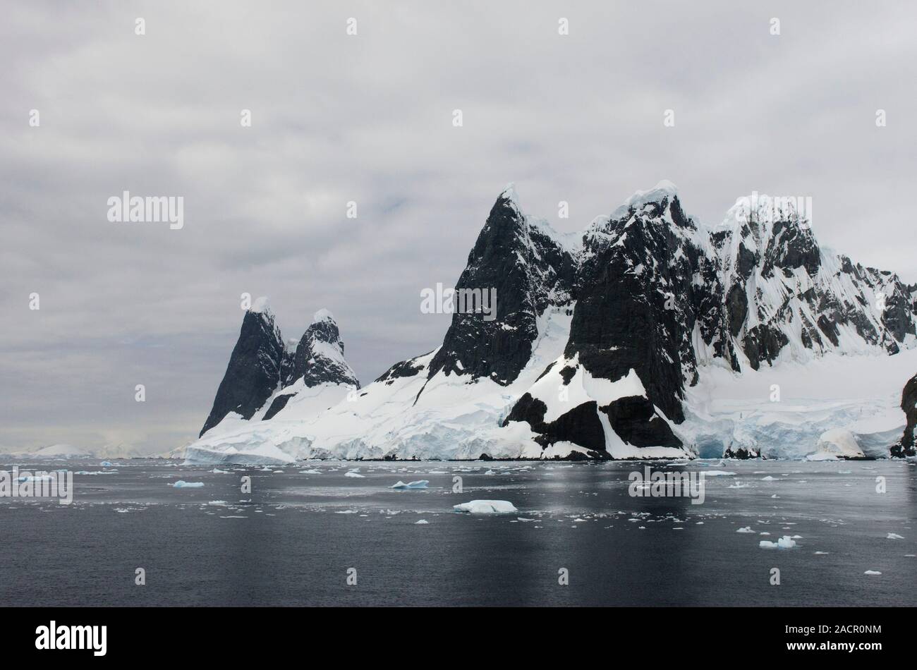 Lemaire Channel, Antarctic peninsula. Lemaire Channel is a strait off ...