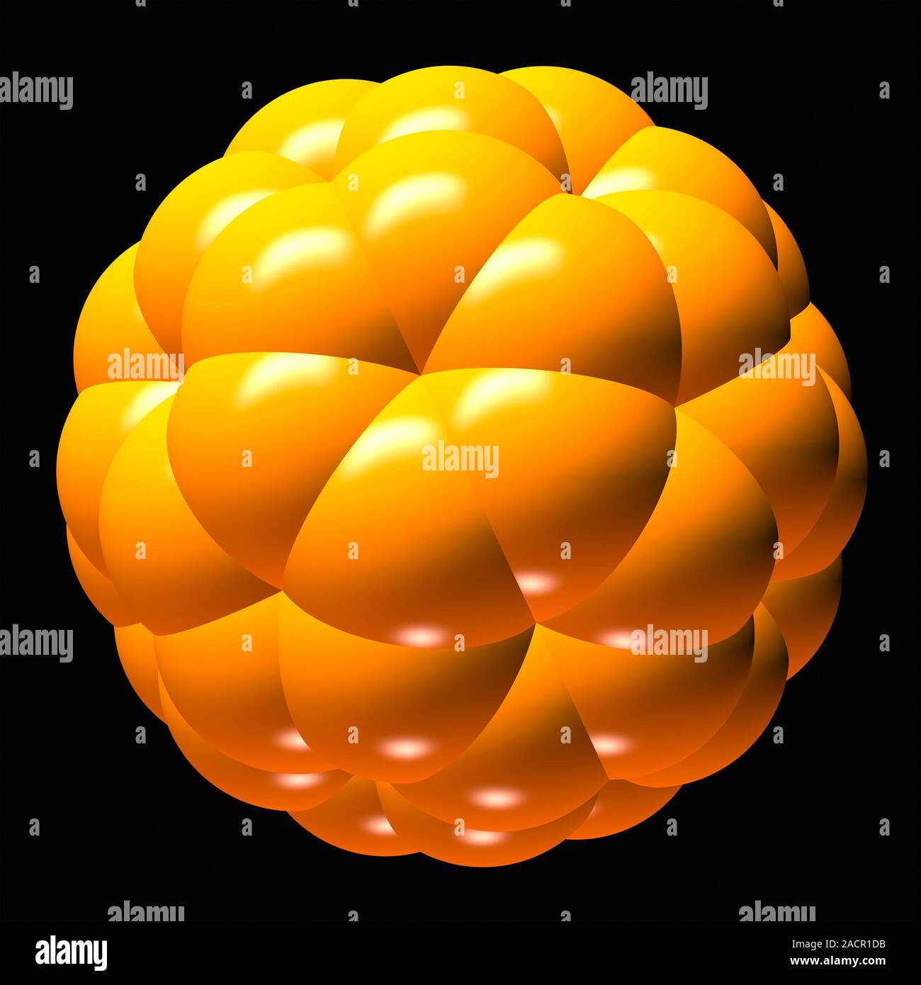 This image may not be used in educational posters Buckminsterfullerene molecule. Computer ...
