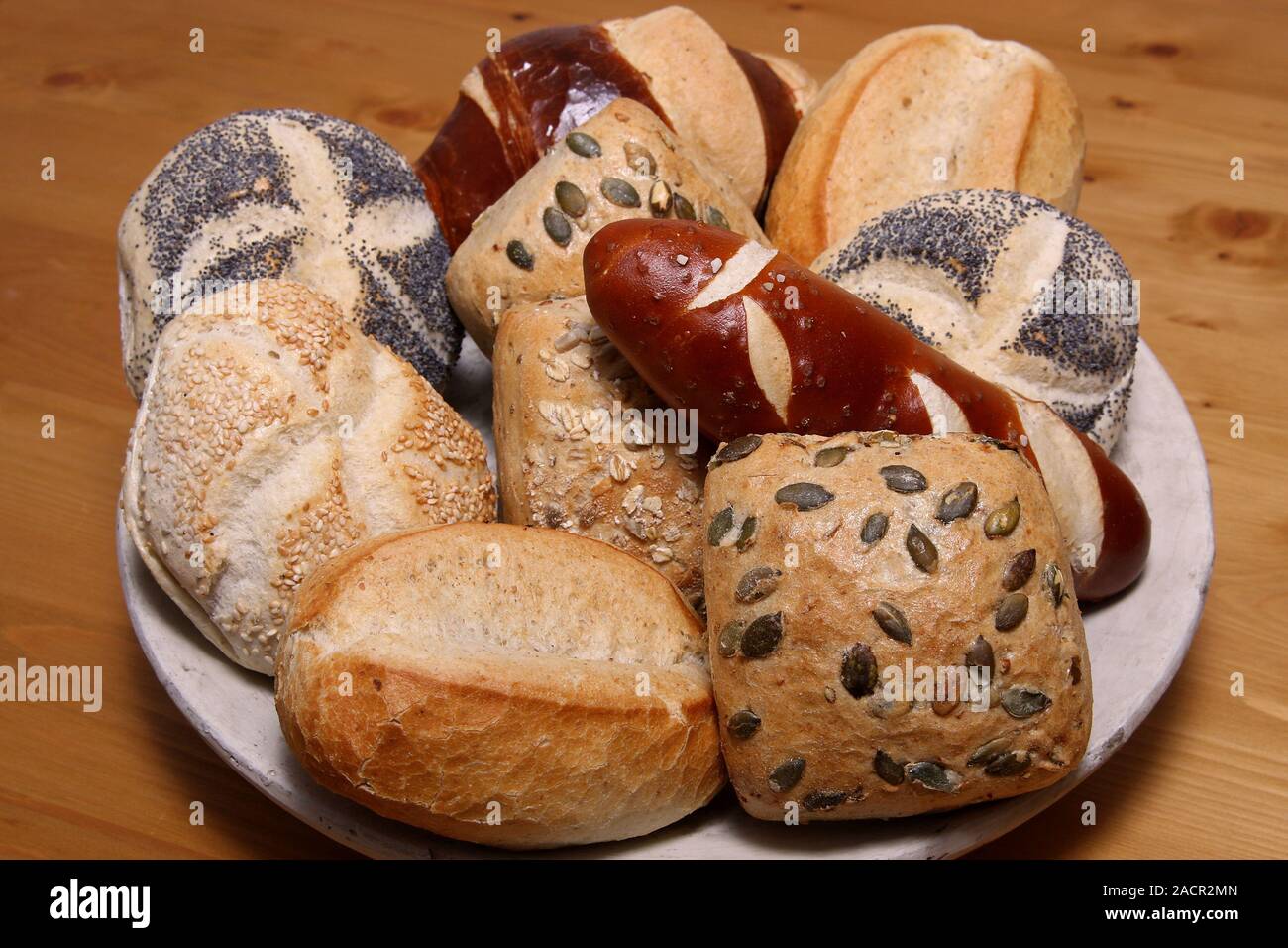 Fresh bread rolls Stock Photo - Alamy