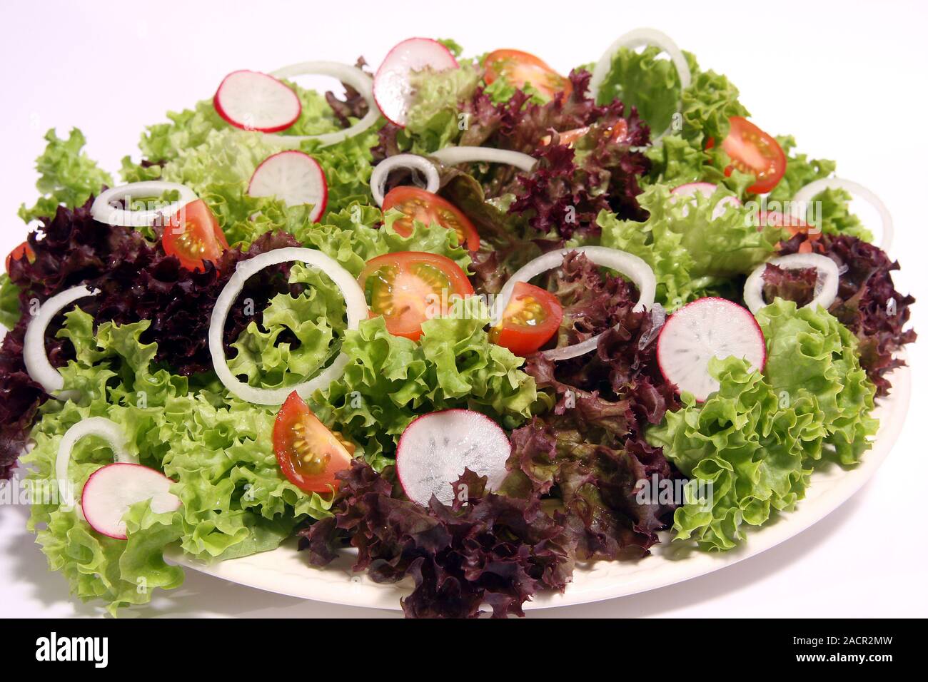 Salad plate hi-res stock photography and images - Alamy