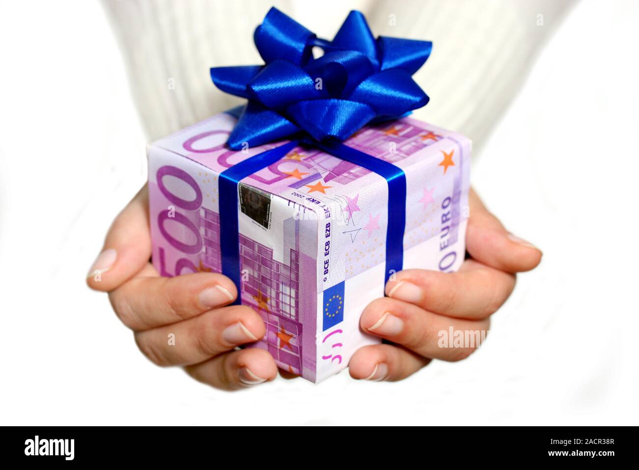 gift of money Stock Photo - Alamy