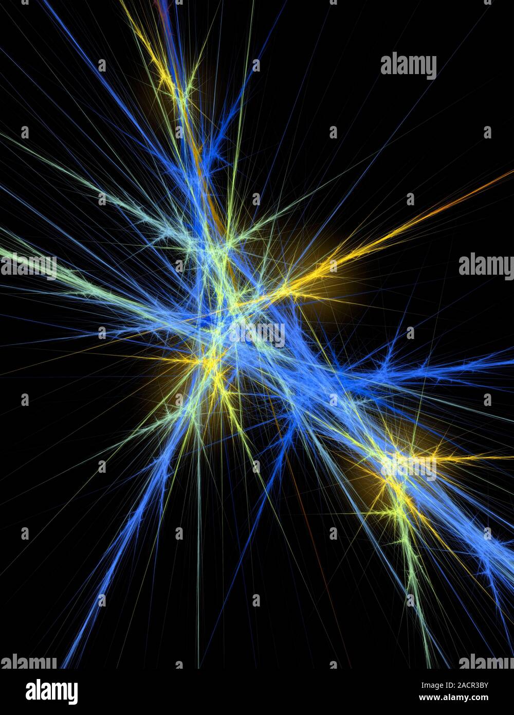 Chain reaction, artist concept illustration. A chain reaction is a ...