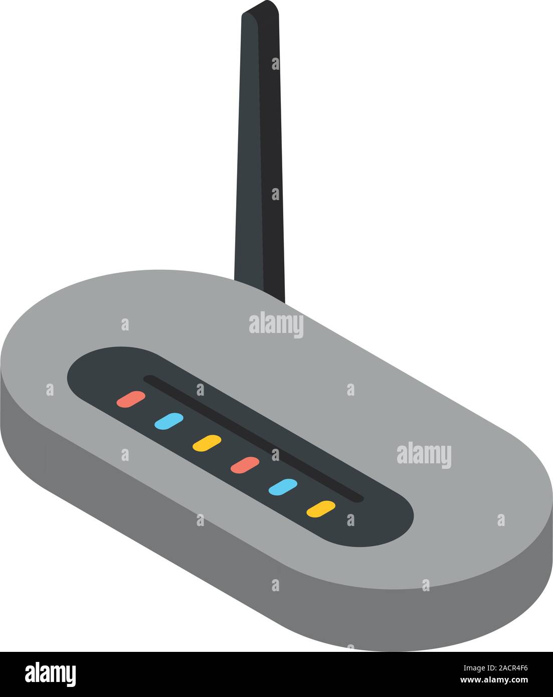 router wifi device isolated icon Stock Vector Image & Art - Alamy