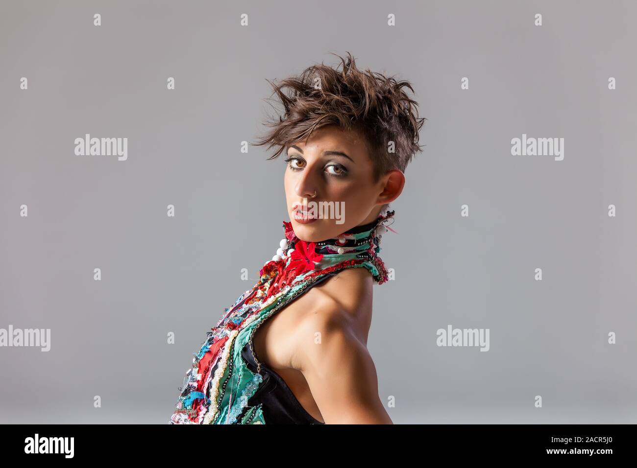 Punk woman hi-res stock photography and images - Alamy