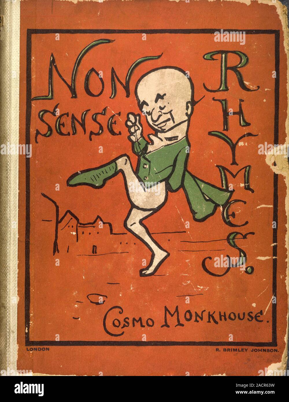 Nonsense Rhymes (1902), cover design. This book was authored by British ...