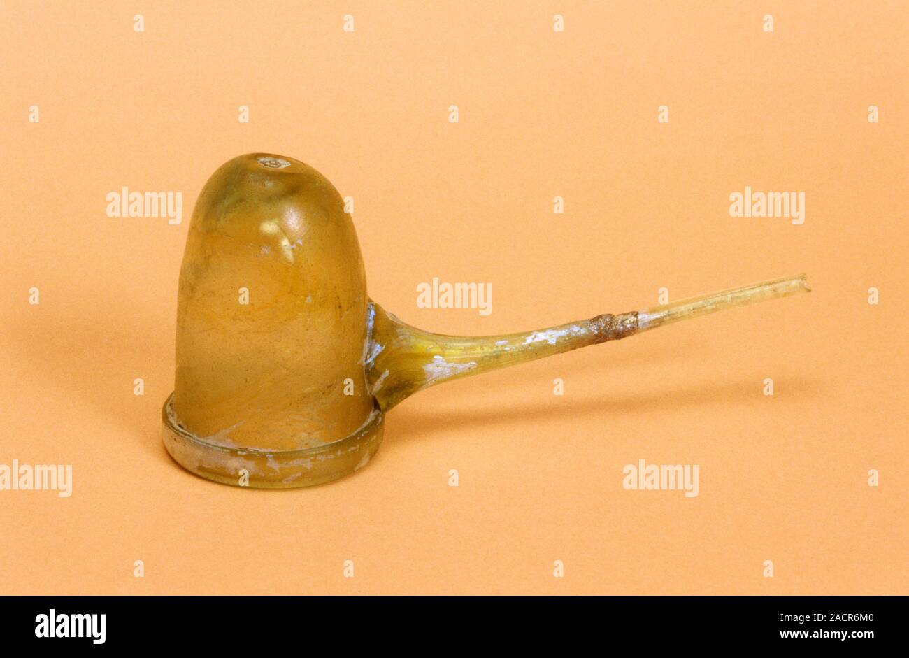 Crude cupping glass dating from the seventeenth century. Cupping ...