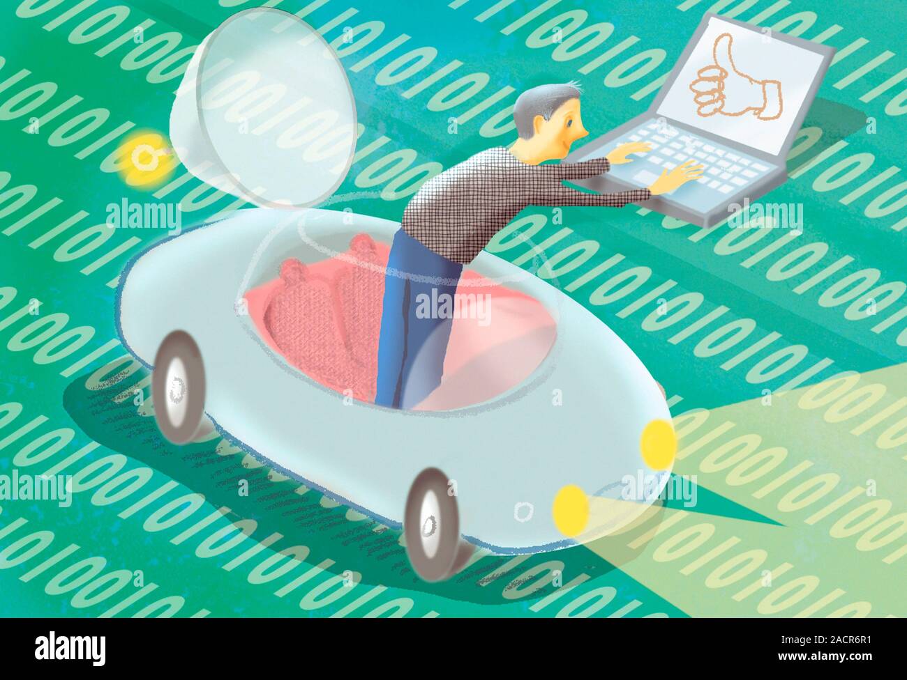 Open source software, conceptual computer artwork Stock Photo - Alamy