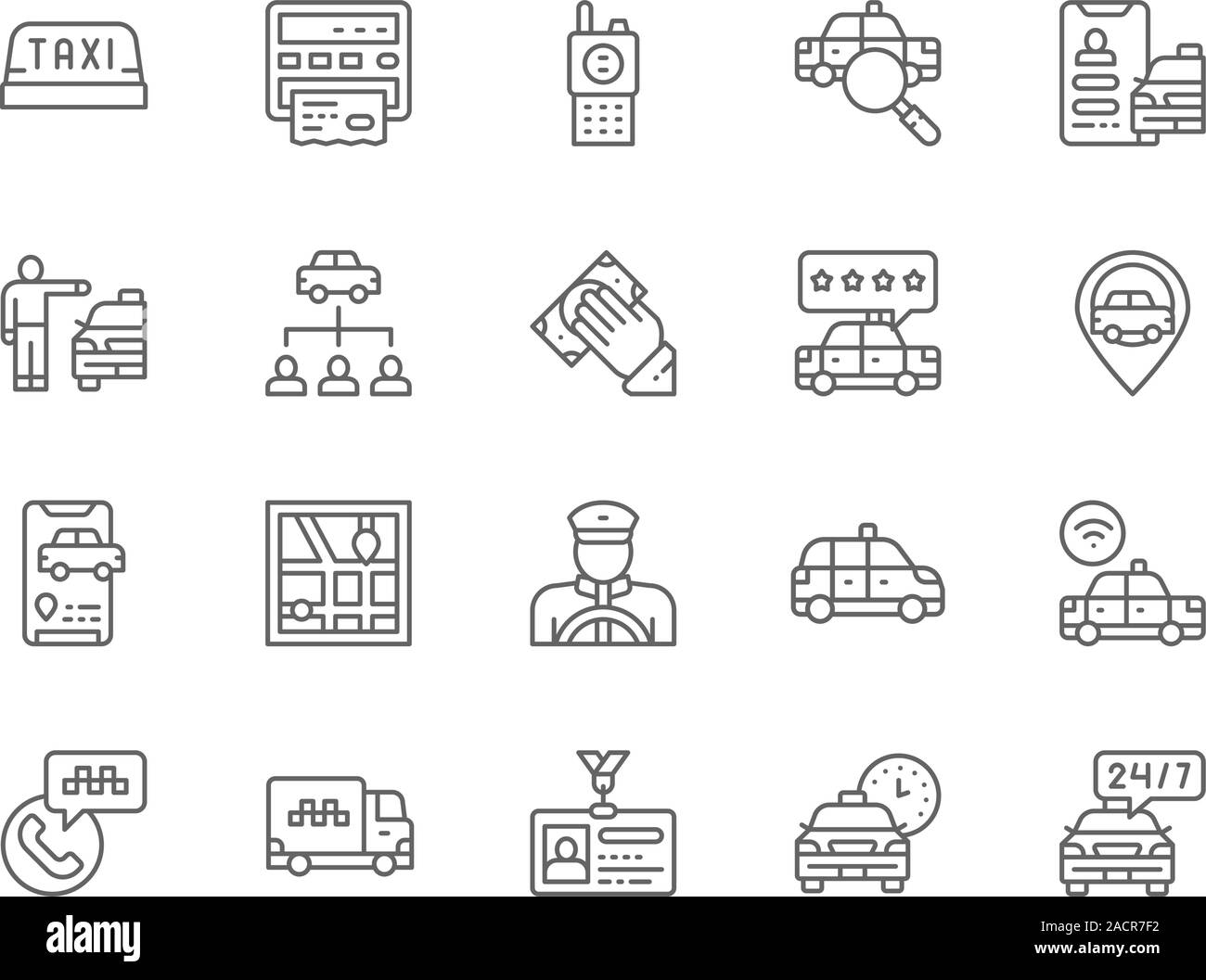 Line icon car sharing Stock Vector Images - Alamy