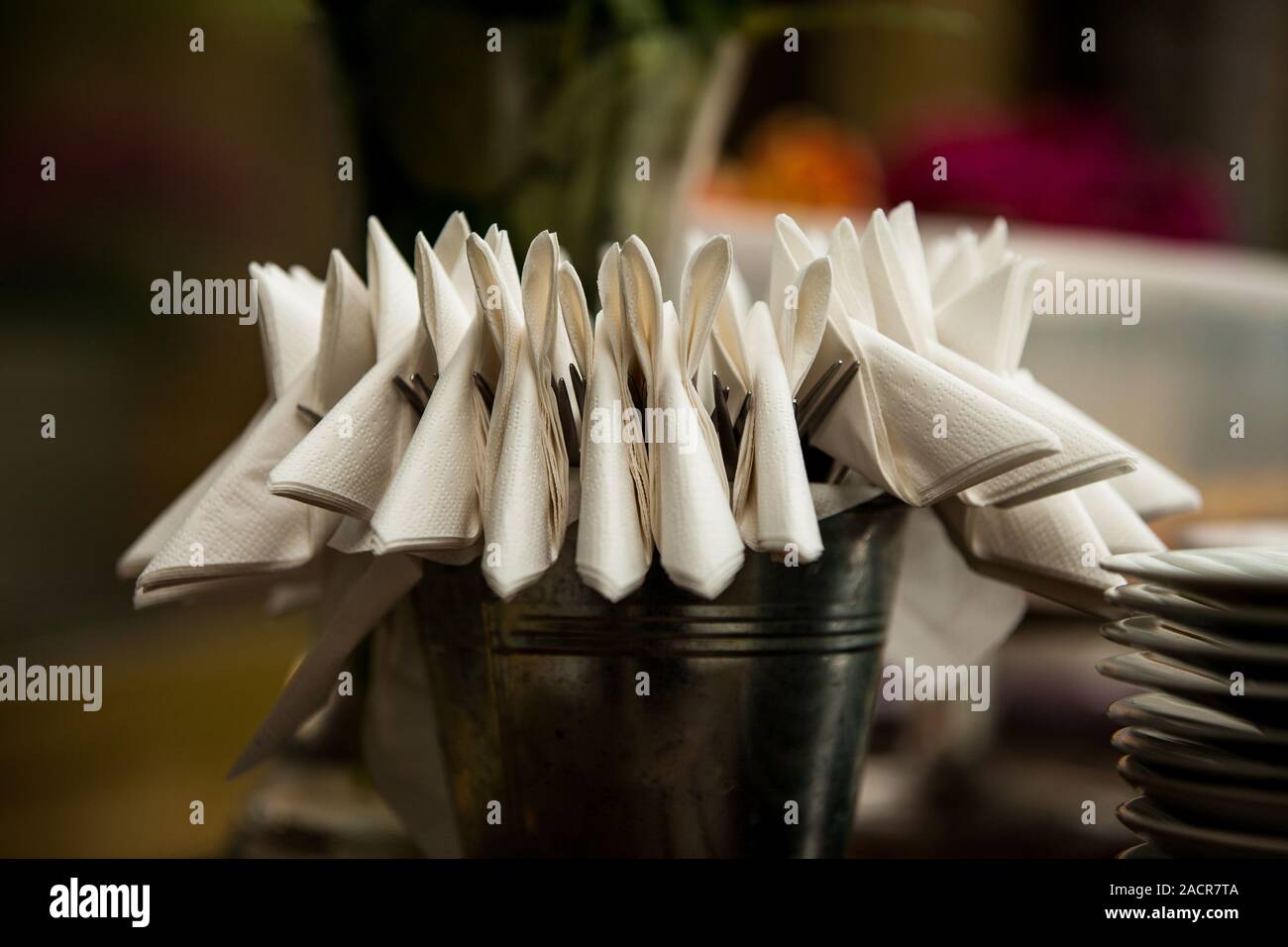 Arrangement forks hi-res stock photography and images - Alamy