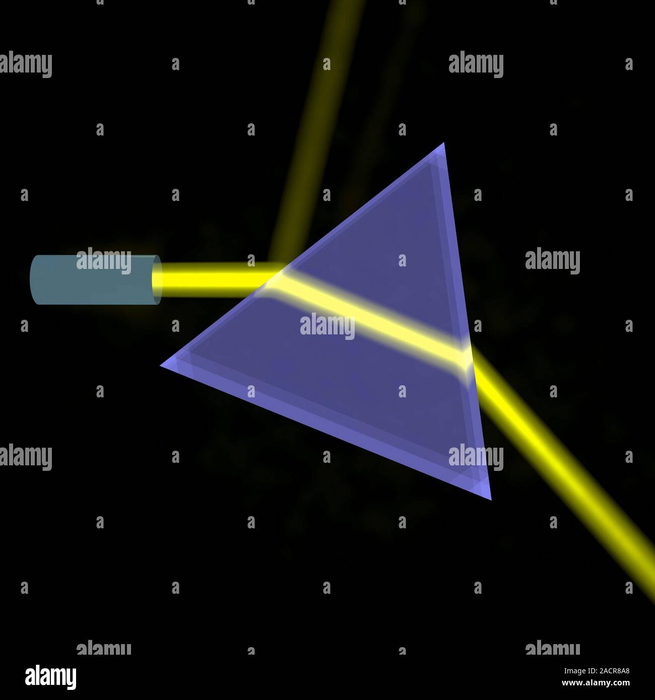 This image may not be used in educational posters Refraction. Computer ...