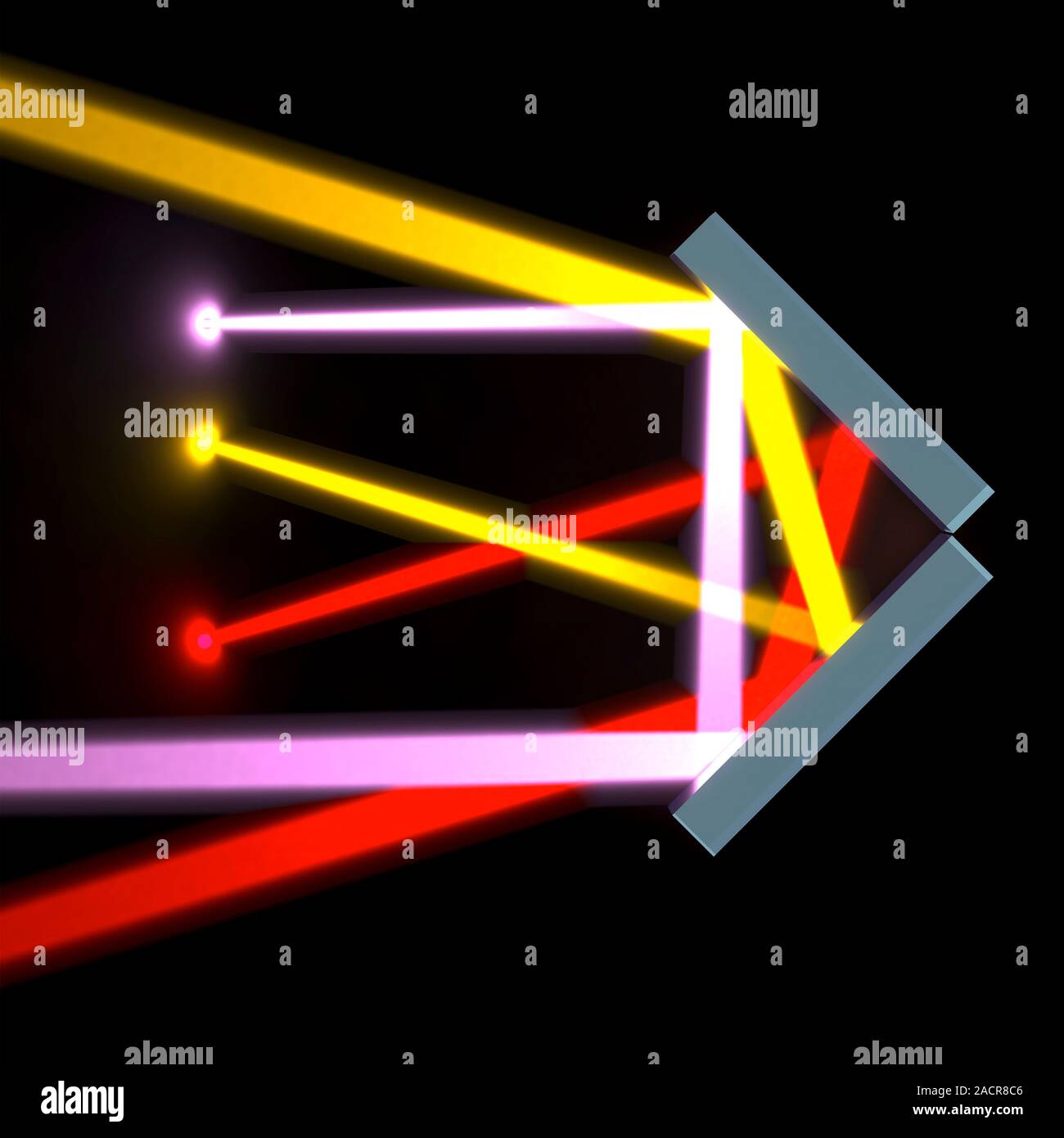 This image may not be used in educational posters Corner cube reflector ...