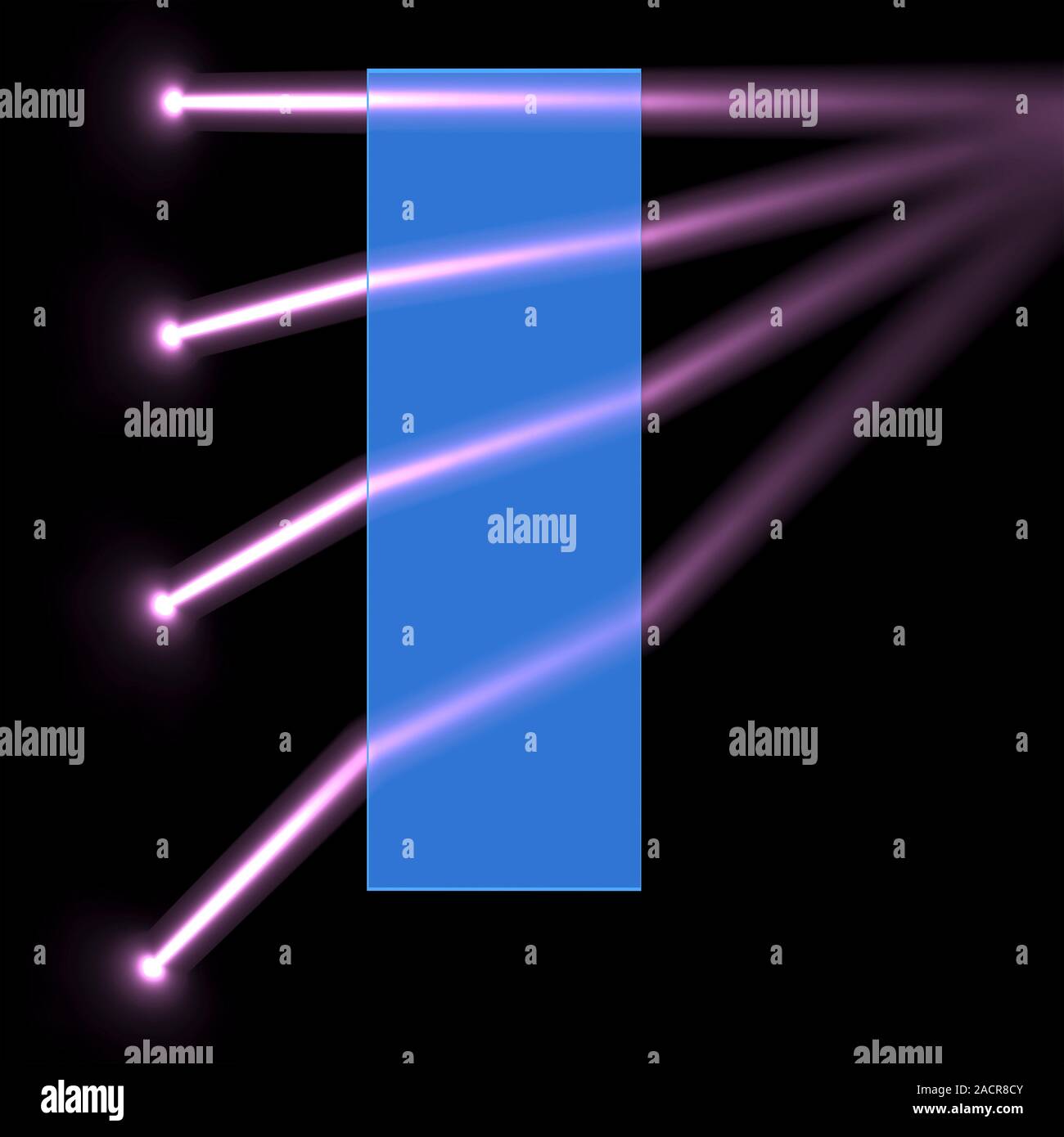 This image may not be used in educational posters Refraction. Computer ...