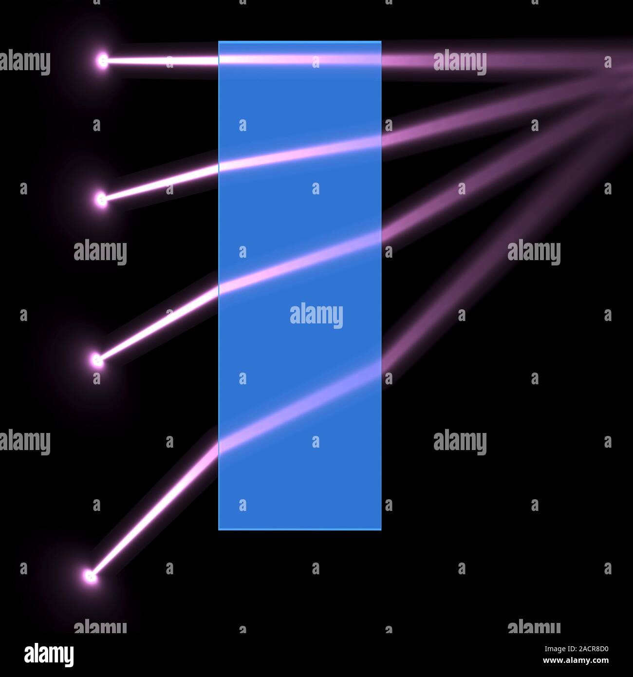 This image may not be used in educational posters Refraction. Computer ...