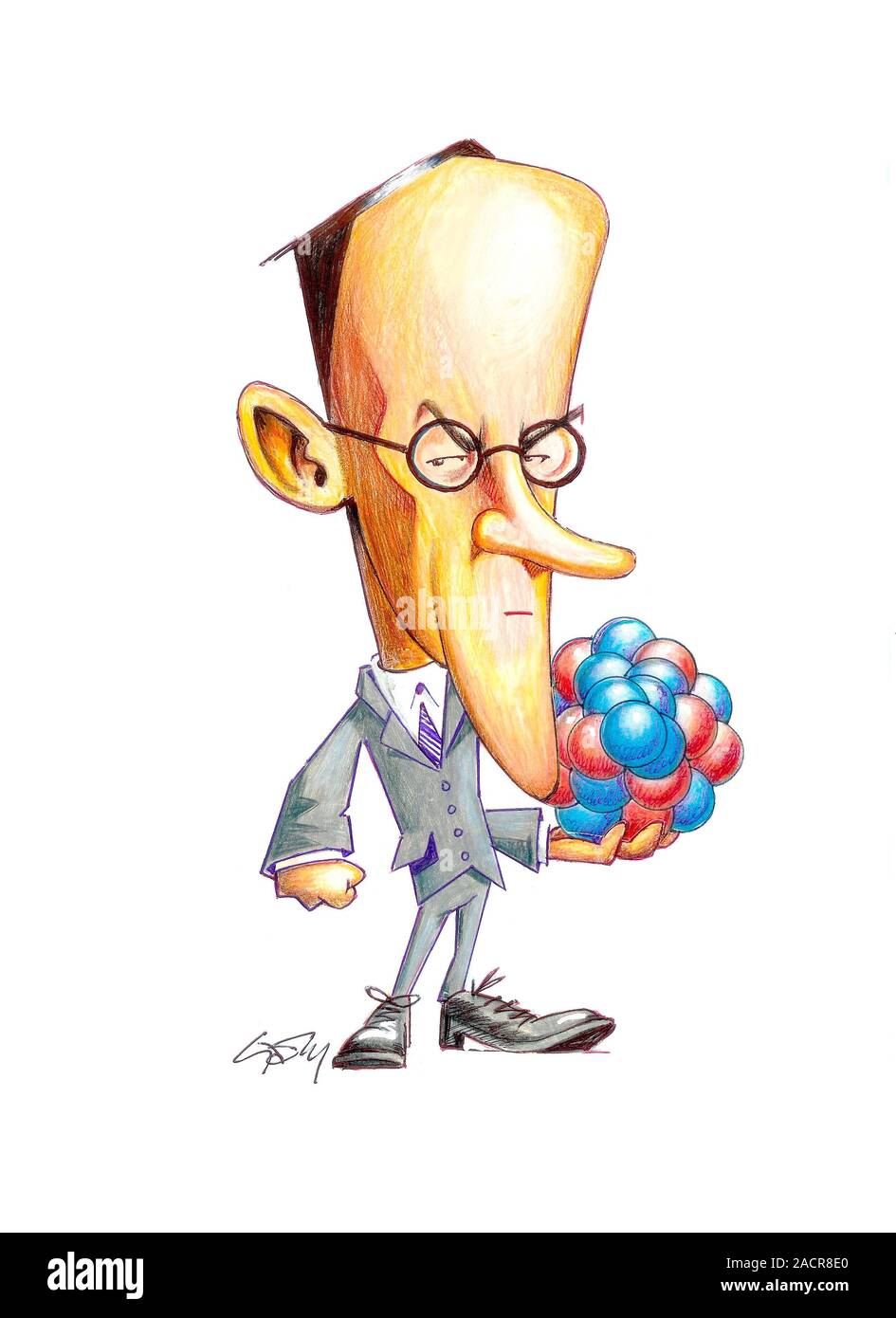 James Chadwick (1891-1974), British physicist. Educated in Manchester ...