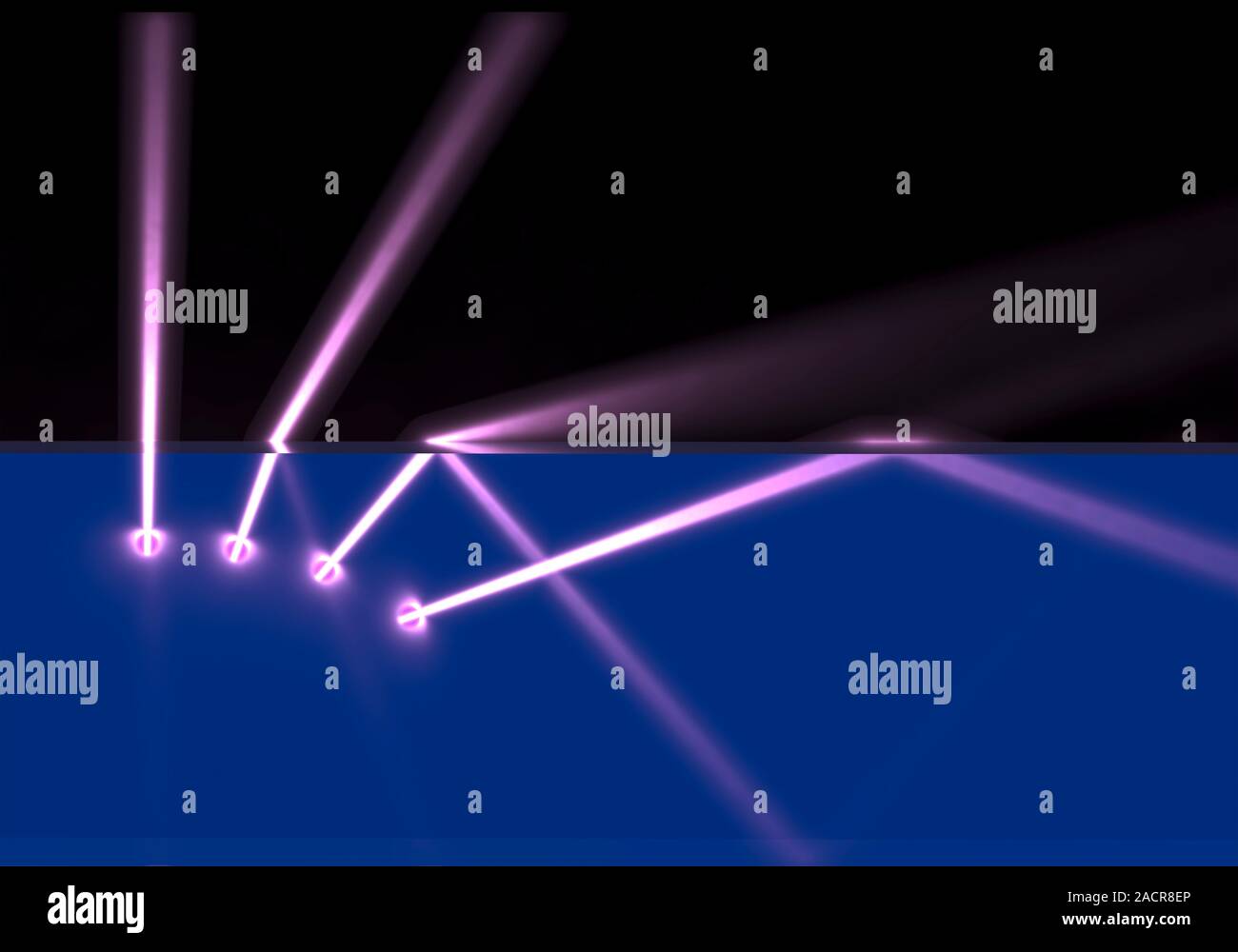 This image may not be used in educational posters Refraction and total ...