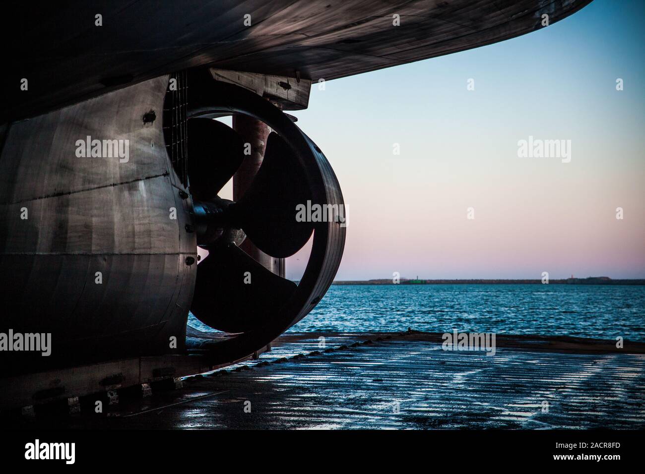 Ships Propeller High Resolution Stock Photography and Images - Alamy