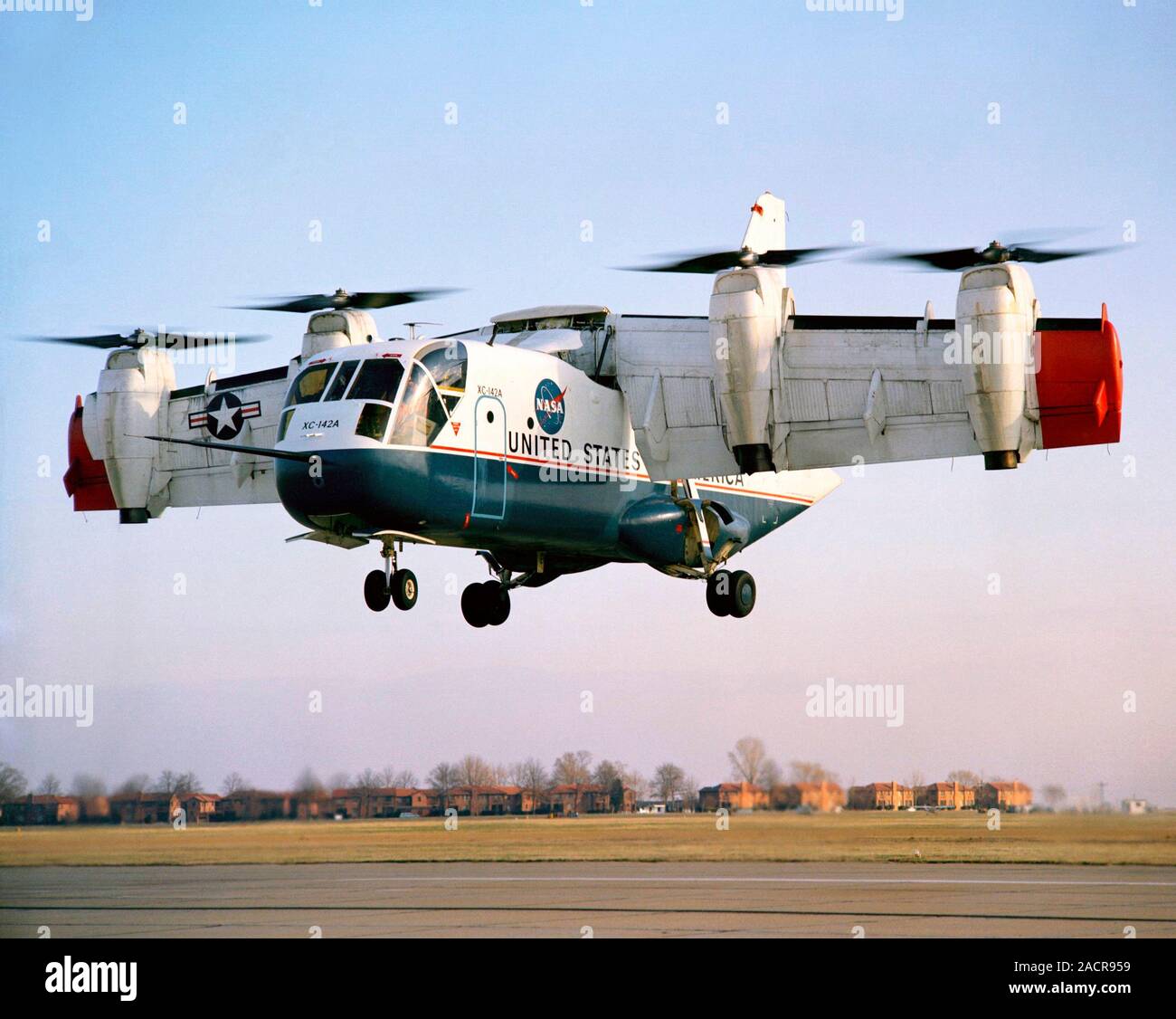 LTV XC-142 tiltwing experimental aircraft made by Ling-Temco-Vought ...