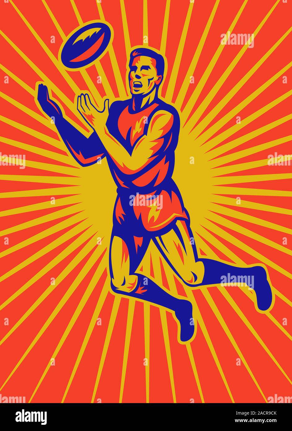 Aussie rules player hi-res stock photography and images - Alamy