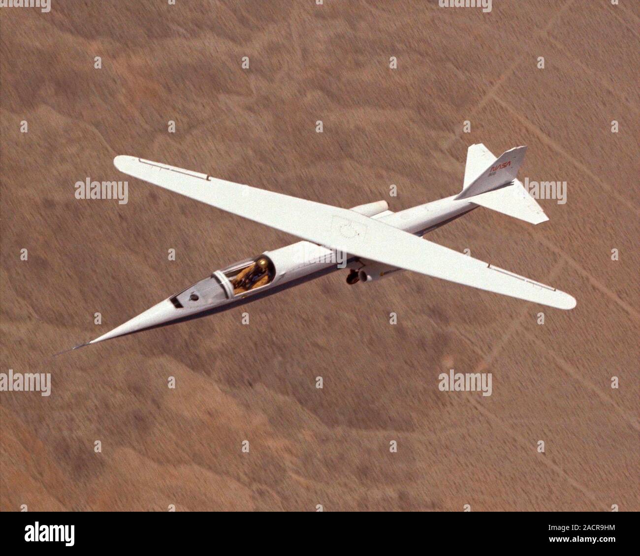 AD-1 oblique wing aircraft built in 1979 by Ames Industrial for NASA ...