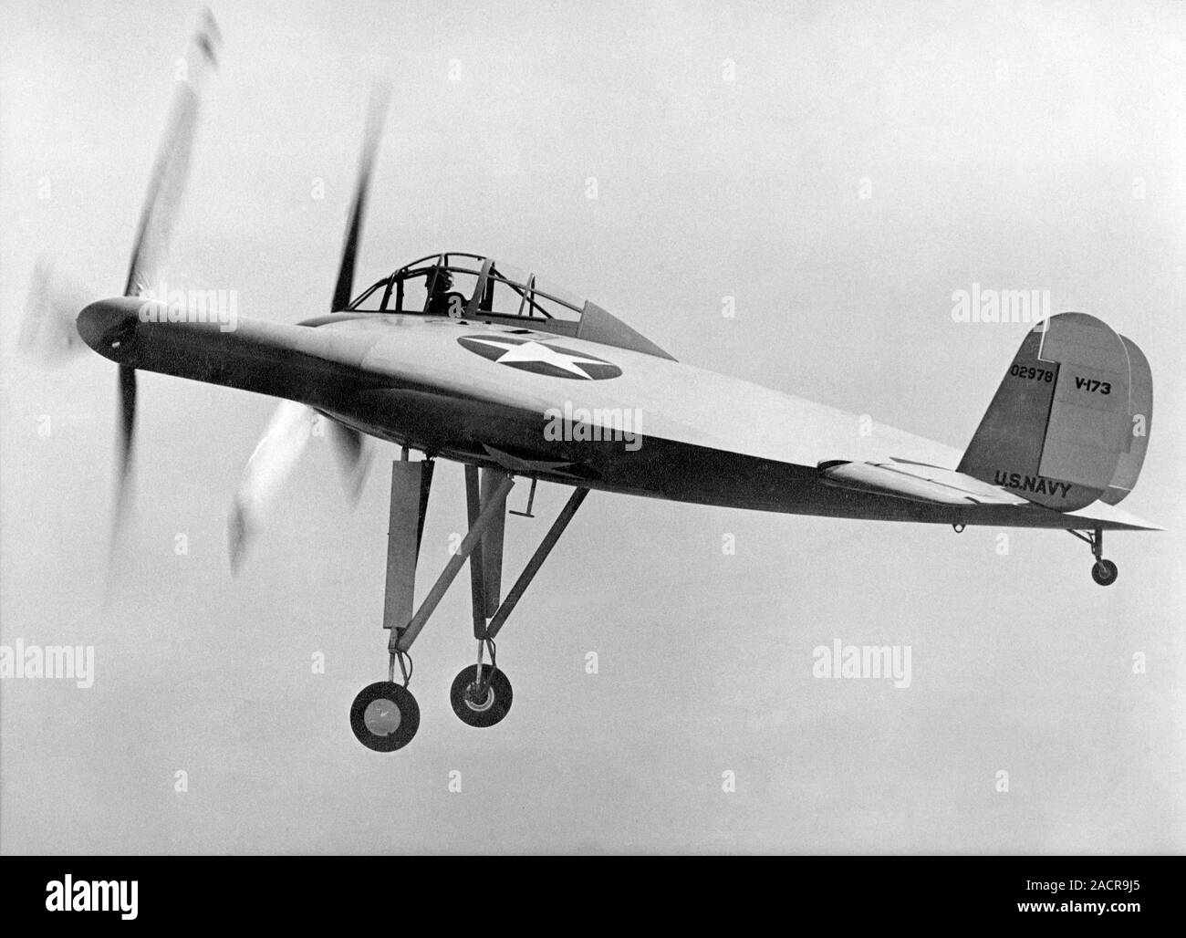Vought V-173 experimental aircraft. The Vought V-173 was built in 1942 ...