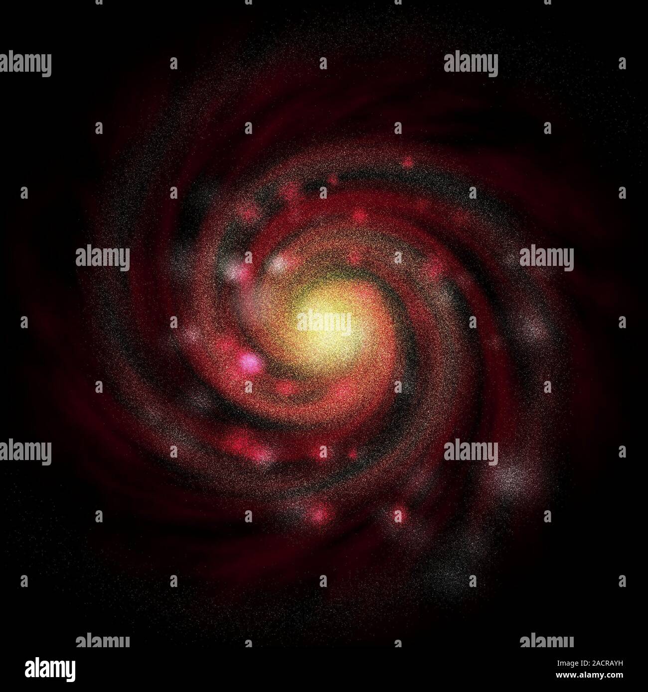 Galaxy spiral retro hi-res stock photography and images - Alamy