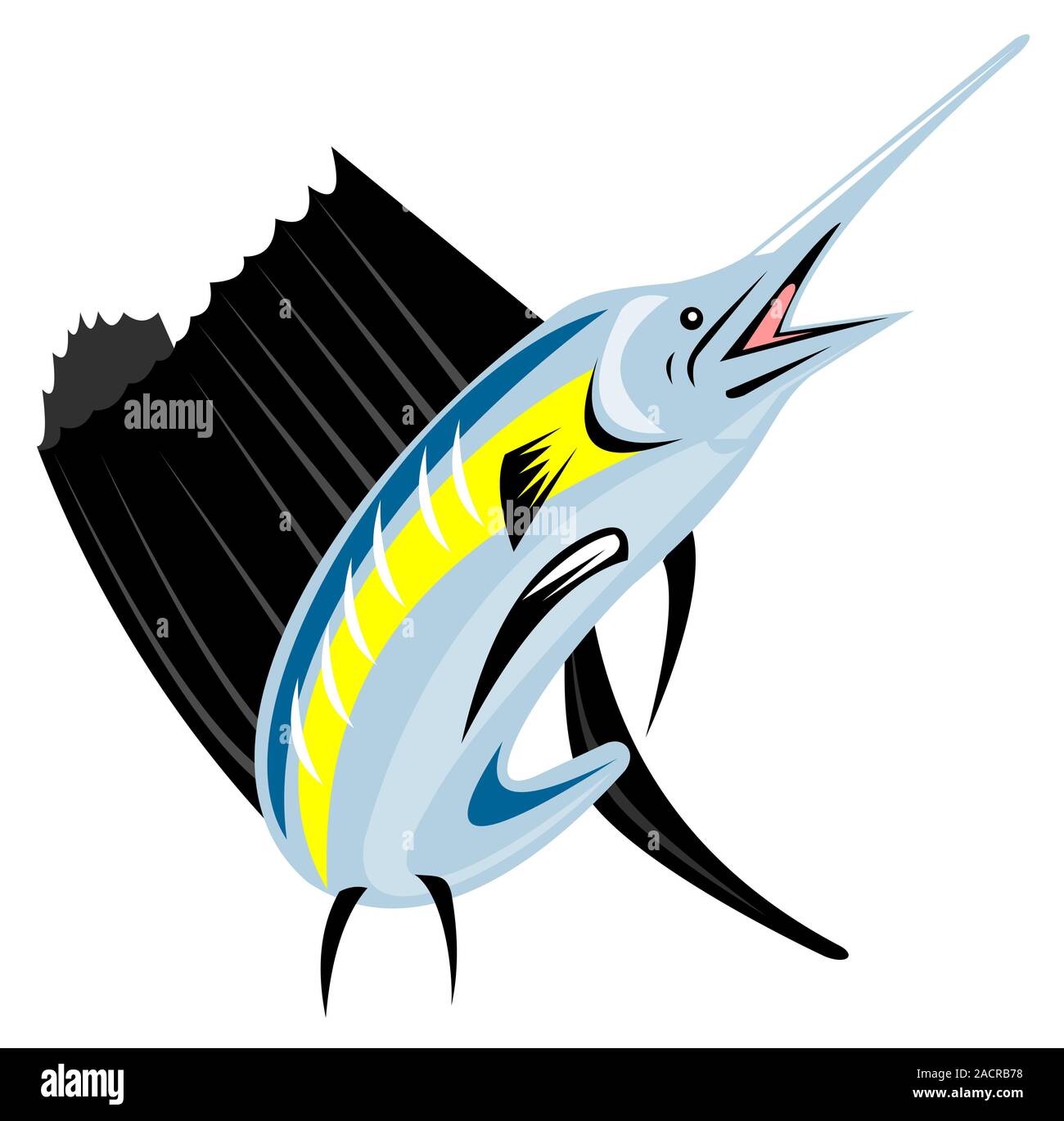 Sailfish art Cut Out Stock Images & Pictures - Alamy