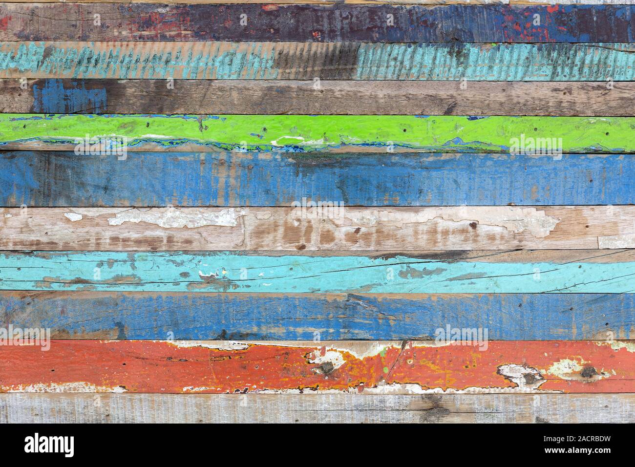 Colored painted boards as background Stock Photo - Alamy
