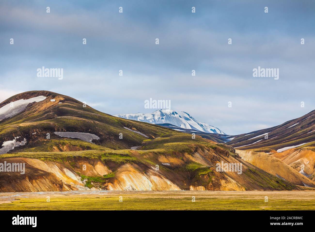 rangy landscape at Landmannalaugar, Iceland Stock Photo - Alamy
