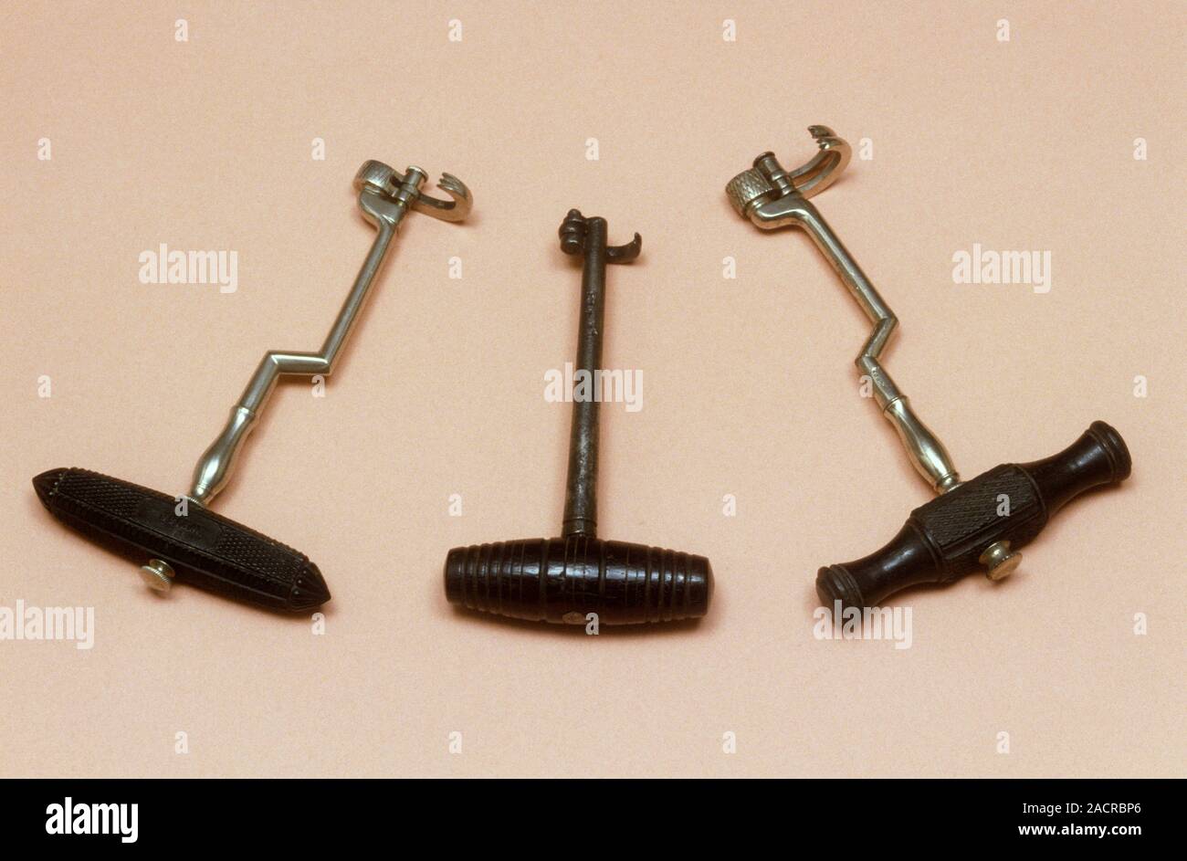 Three ebony handled tooth keys. Tooth extraction is the earliest known ...