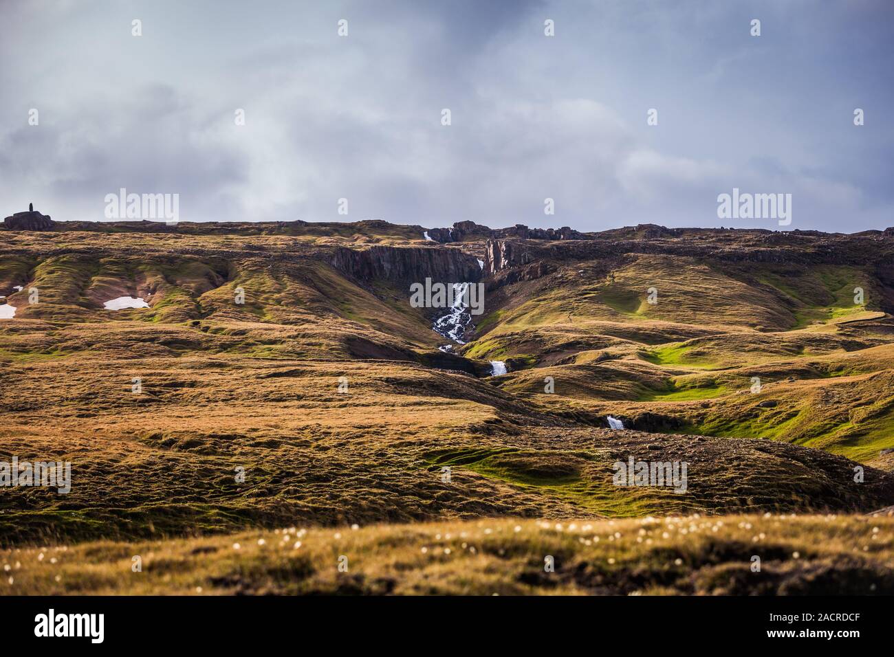Litlanesfoss waterfall on Iceland Stock Photo - Alamy