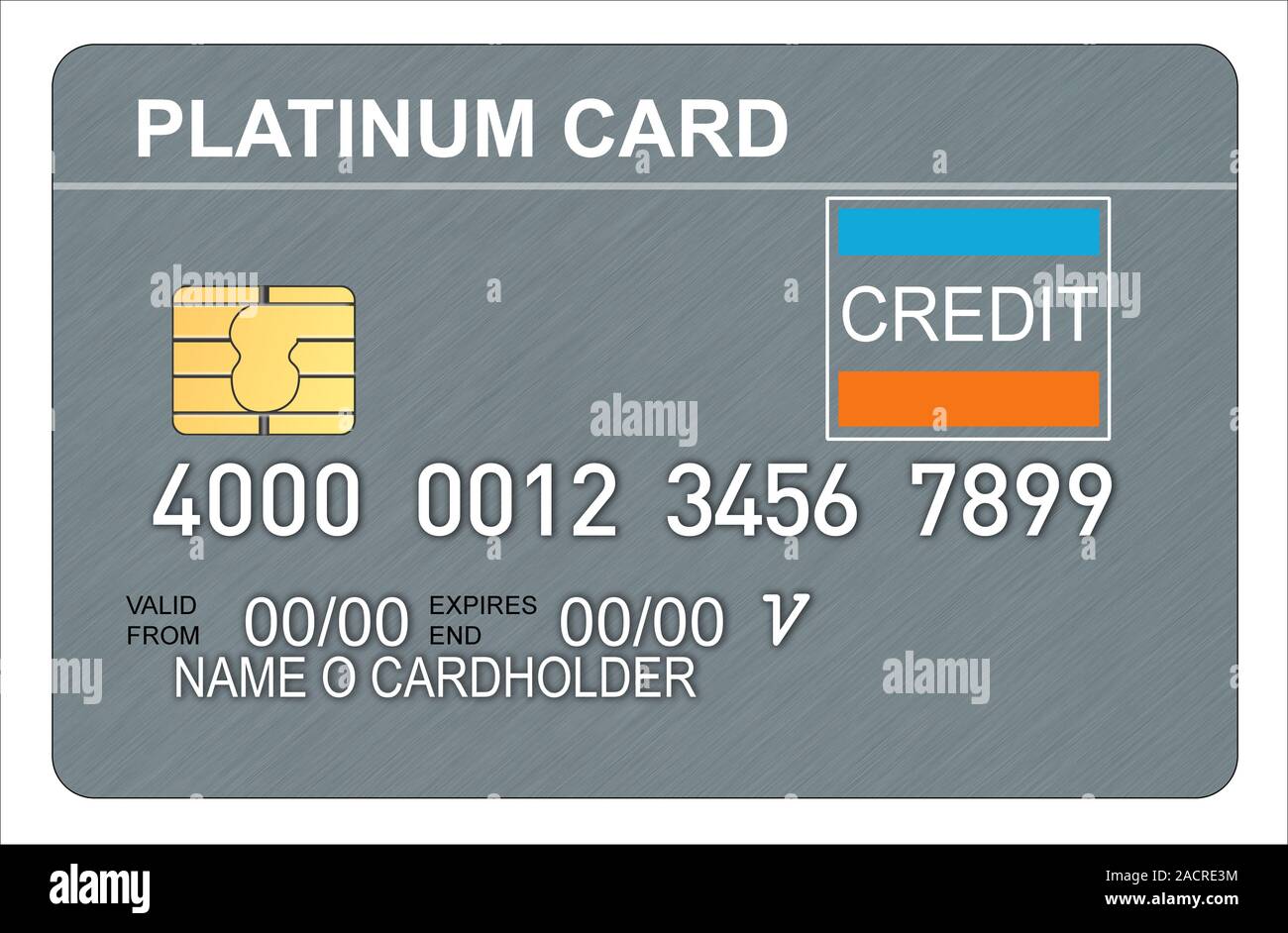 Platinum Credit Card Stock Photo - Alamy