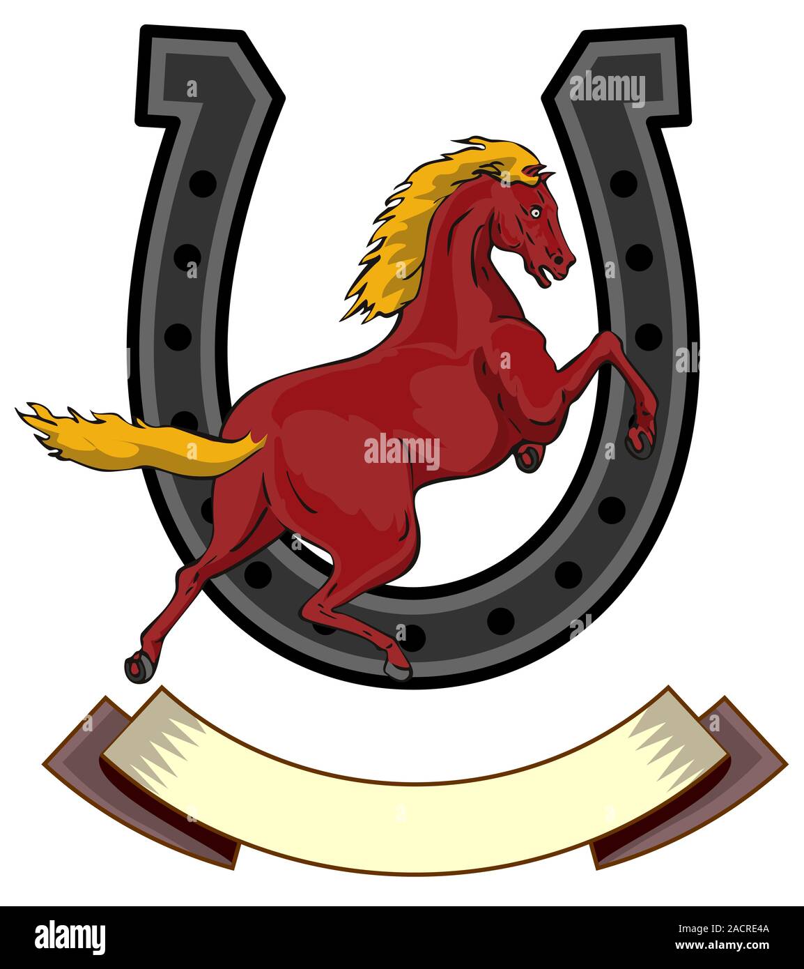 Prancing horse Cut Out Stock Images & Pictures - Alamy