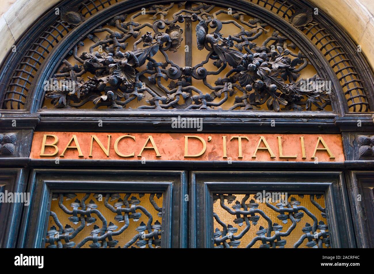 Bank of Italy Stock Photo - Alamy